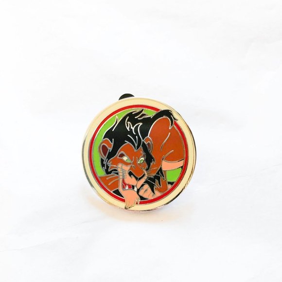 Disney | Accessories | Disney Good Vs Evil Scar Pin | Poshmark